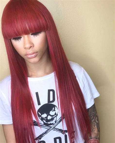 Red Weave Hair Extensions