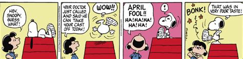 Todays Peanuts Comic Saturday April 1 2023 Rpeanuts