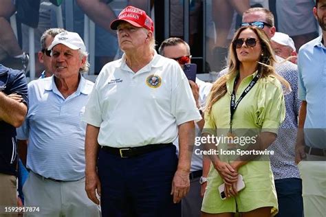 Former President Donald Trump And Margo Martin His Deputy Director Of