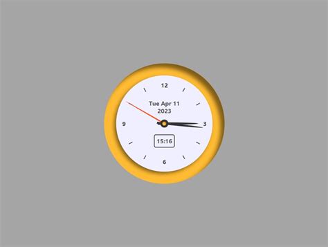 Css时钟代码，带日期的钟表模拟器下载 17素材网