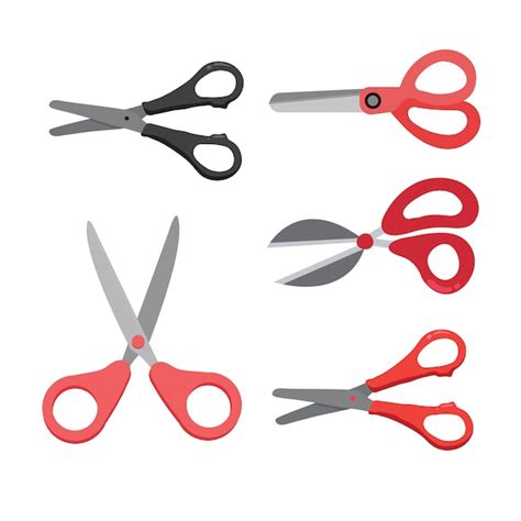 Premium Vector Scissors Vector Collection Design