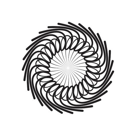 Premium Vector Abstract Circular Geometric Elements Round Pattern Decorative Vector Design