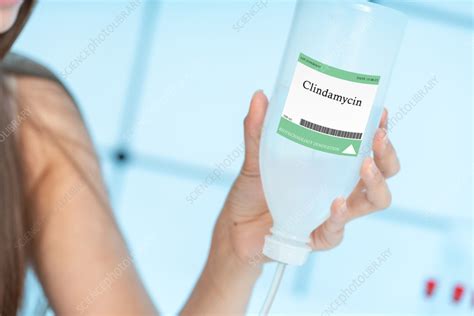 Clindamycin Intravenous Solution Conceptual Image Stock Image F042
