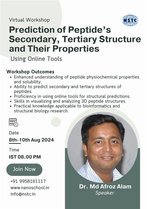Learn About Peptide Prediction Nano Science And Technology Consortium