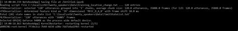Python Abruptly Stops While Training While Using