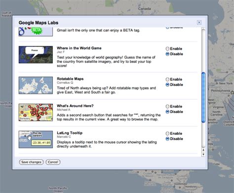 Google Offers Beta Features In New Maps Labs