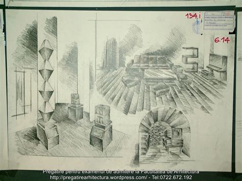134 Planse Examen Admitere Arhitectura De Interior Uauim 2016 Pregatire Pentru Facultatea