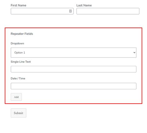 How To Add Repeater Fields In Your WordPress Forms