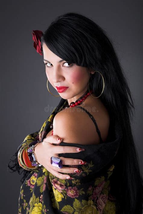 Fille Gitane Photo Stock Image Du Voyance Récit Psychique 21679418