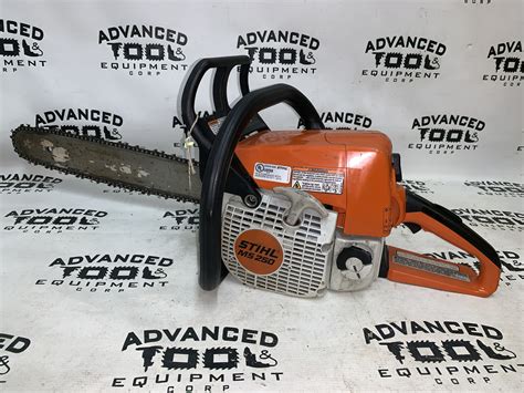 Stihl Ms Gas Powered Chainsaw With Bar Advanced Tool Equipment