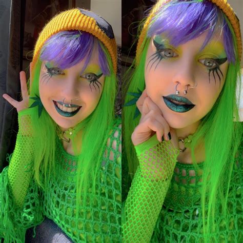My Makeup For 4 20 R Unconventionalmakeup