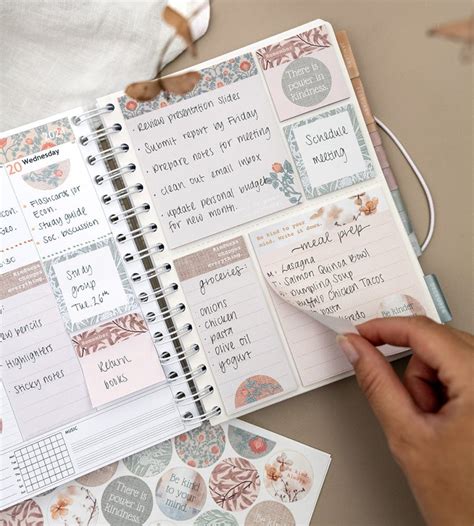 Sticky Notes Kind To Your Mind For Planner Size A5 A4