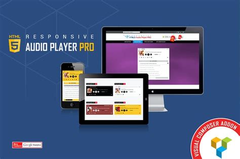 افزونه Visual Composer Addon Html5 Audio Player Pro افزونه حرفه ای پخش صدا