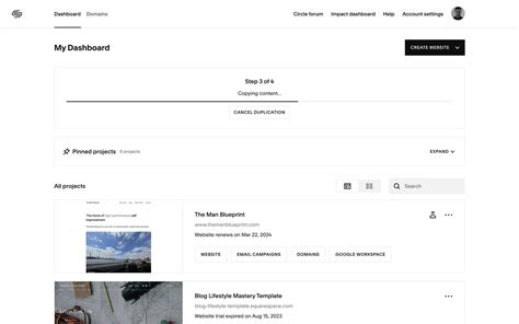 How To Duplicate A Squarespace Website