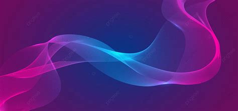 Vector Abstract Background Illustration Pink And Blue Wavy Lines