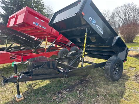 Bwise 5ft X 8 Ft Dump Trailer Dtr508lp 5 D Worcesters Inc