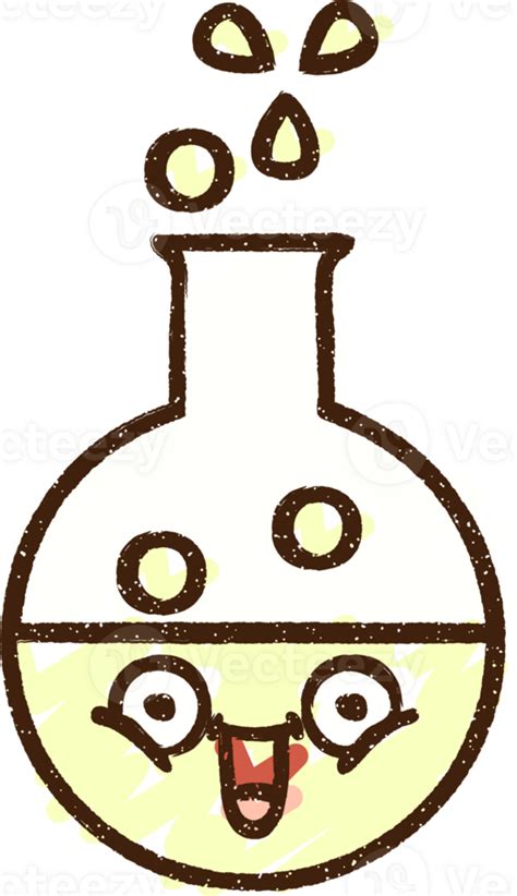 Science Experiment Chalk Drawing 40200835 Png