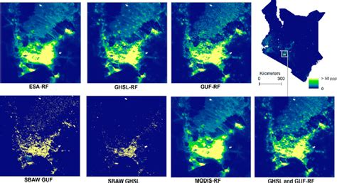 Qualitative Comparison Of The Seven Population Models The Maps Download Scientific Diagram