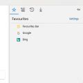 How To Show The Microsoft Edge Favorites Toolbar