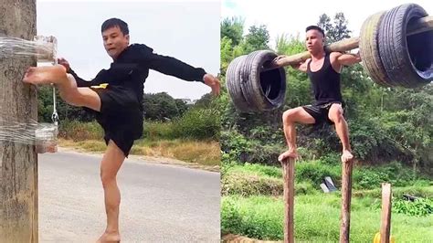 🔥Fight As Bruce Lee, Real Life Crazy Kung Fu Iron Man | Muscle ...