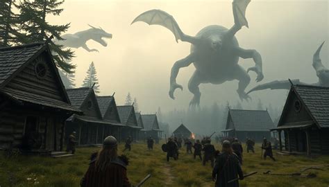 What If Viking Settlements In America Fell Due To Monster Attacks