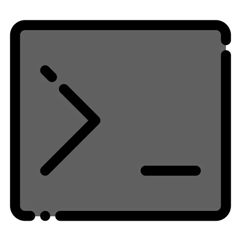 Terminal Command Programming Coding Computer Icon Download On