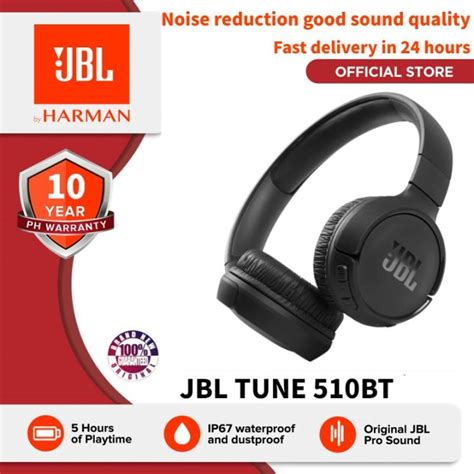 Jbl Tune Bt Wireless On Ear Headphones Sound Music Sports Game Headset With Mic Noise