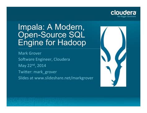 Cloudera Impala Logo