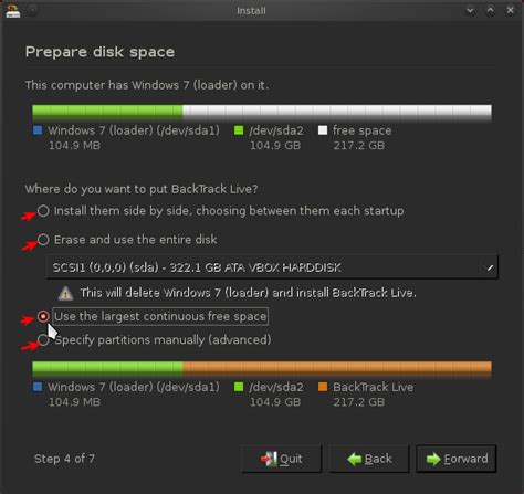 How To Dual Boot Backtrack 5 R2 And Windows 7 Alongside Each Other