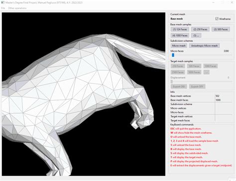 Efficient Representations Of Highresolution Polygonal Surfaces Adding Anisotropy Control To