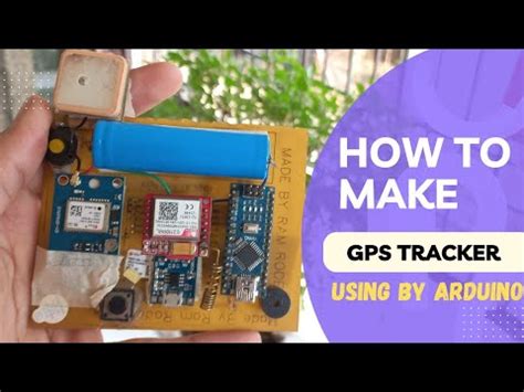 How To Make GPS Tracker Using By Arduino And Neo 6M Arduino GSP Tracker Arduino GPS