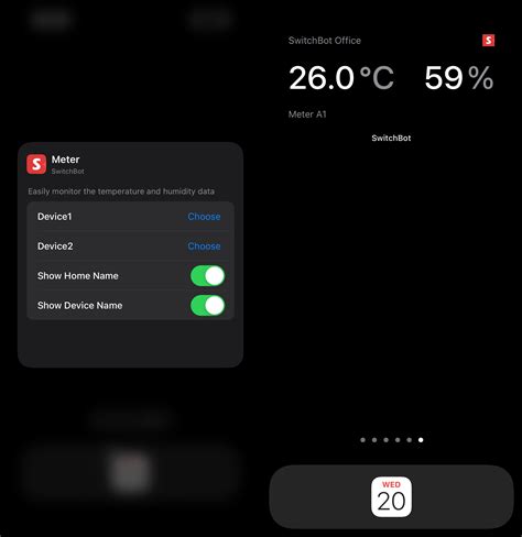 IOS Widget Setup For Meter SwitchBot Help Center