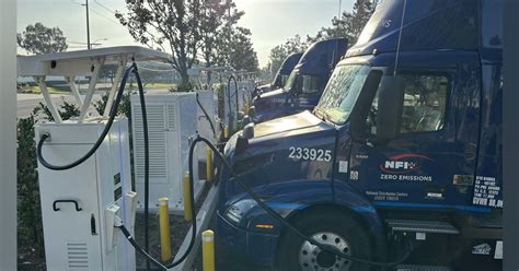 Prologis And Nfi Launch Electric Truck Charging Depot In California To