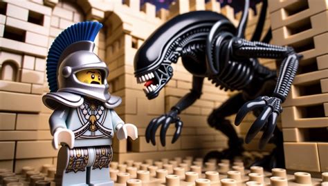 Lego Xenomorph Playsets R Dalle2