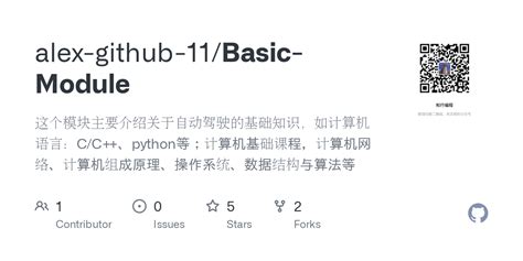 Basic Module README Md At Main Alex Github Basic Module GitHub