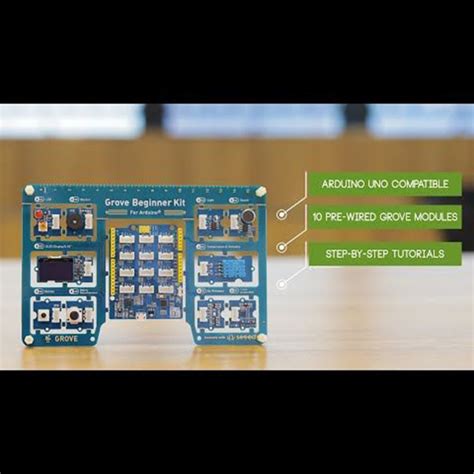 Grove Beginner Kit For Arduino All In One Arduino Compatible Board