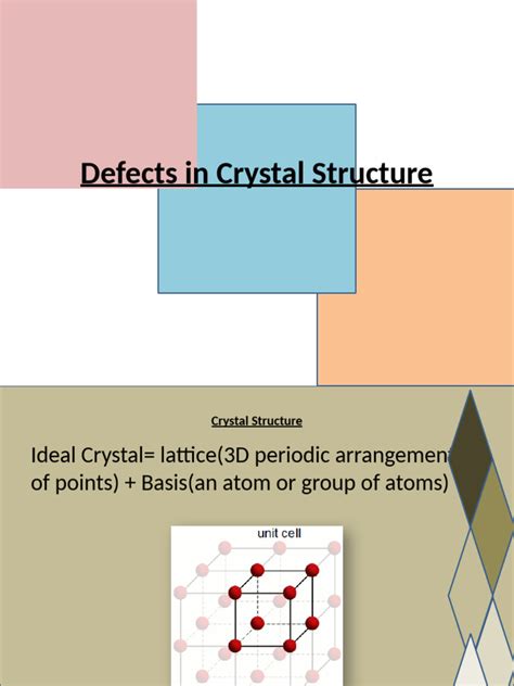 Defects In Crystal Structure Pdf Dislocation Crystallographic Defect