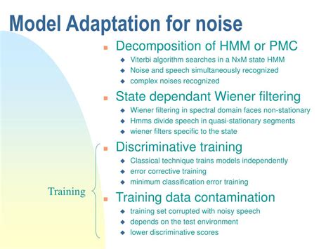 Ppt Robust Speech Recognition Powerpoint Presentation Free Download
