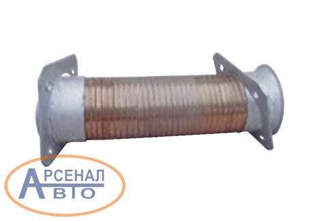 54115-1203012-01 Металлорукав КамАЗ Евро с фланцами D=85 мм