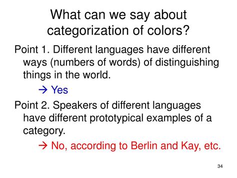 Ppt Color Categorization And Language Powerpoint Presentation Free Download Id2685542