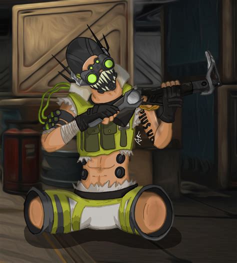 Octane Repairing His Legs Art By Me R Octanemains