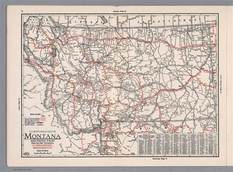 Detailed Map Of Montana Toursmaps Com Detailed Map Of Montana 6