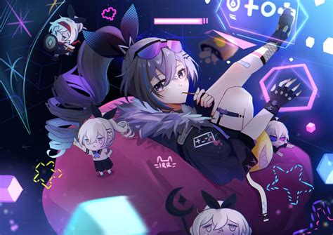 Silver Wolf And Homu Honkai And 2 More Drawn By Legitrebelrose Danbooru