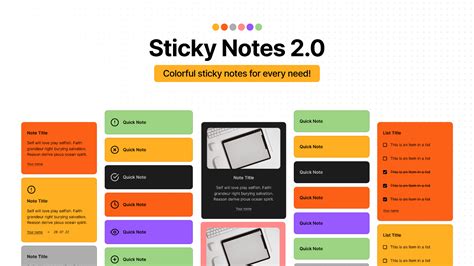 Sticky Notes Figma Community