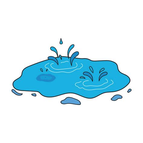 Cartoon Puddle