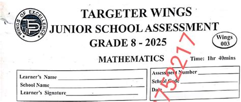 Grade 8 Free CBC Exams Plus Marking Schemes Education News Hub