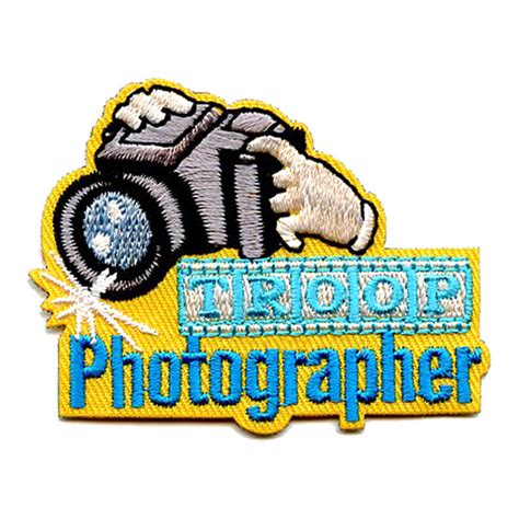 Troop Photographer Patch • Advantage Emblem And Screen Printing