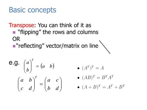 Ppt Review Of Linear Algebra Introduction To Matlab Powerpoint