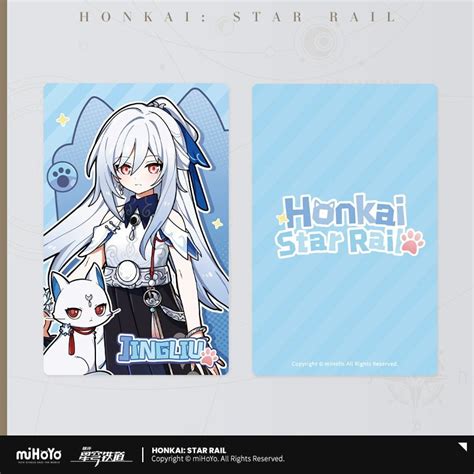 Honkai Star Rail Tiny Cat Series Laser Collectible Cards Otaku