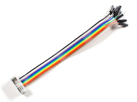 Pin IDC Socket Rainbow Breakout Cable Buy In Australia ADA Adafruit Core Electronics